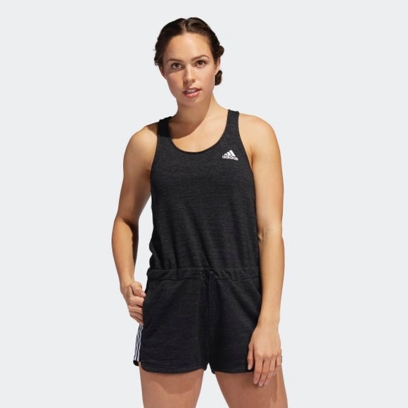 adidas | Pants & Jumpsuits | Adidas Sport 2 Street Romper | Poshmark